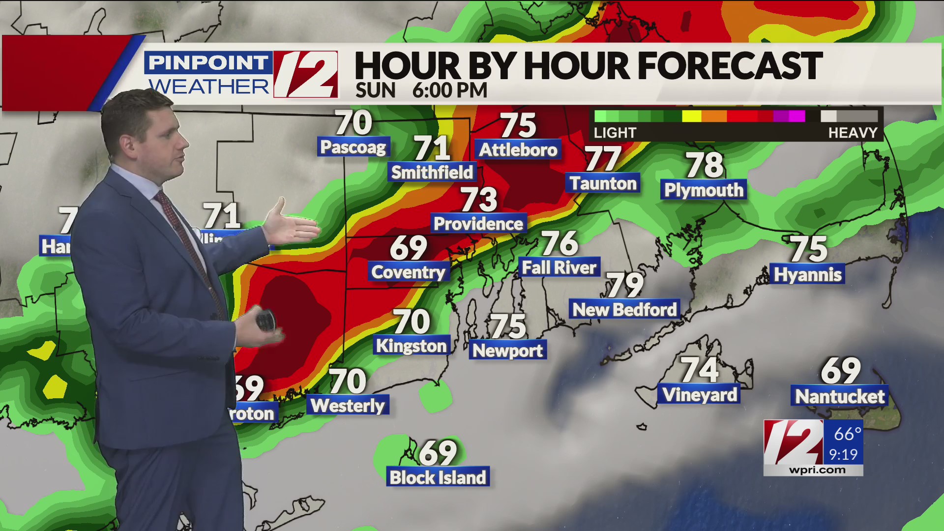 WPRI 12 Weather Forecast 6/29/24: Mainly Cloudy, Dry Today; Strong to ...