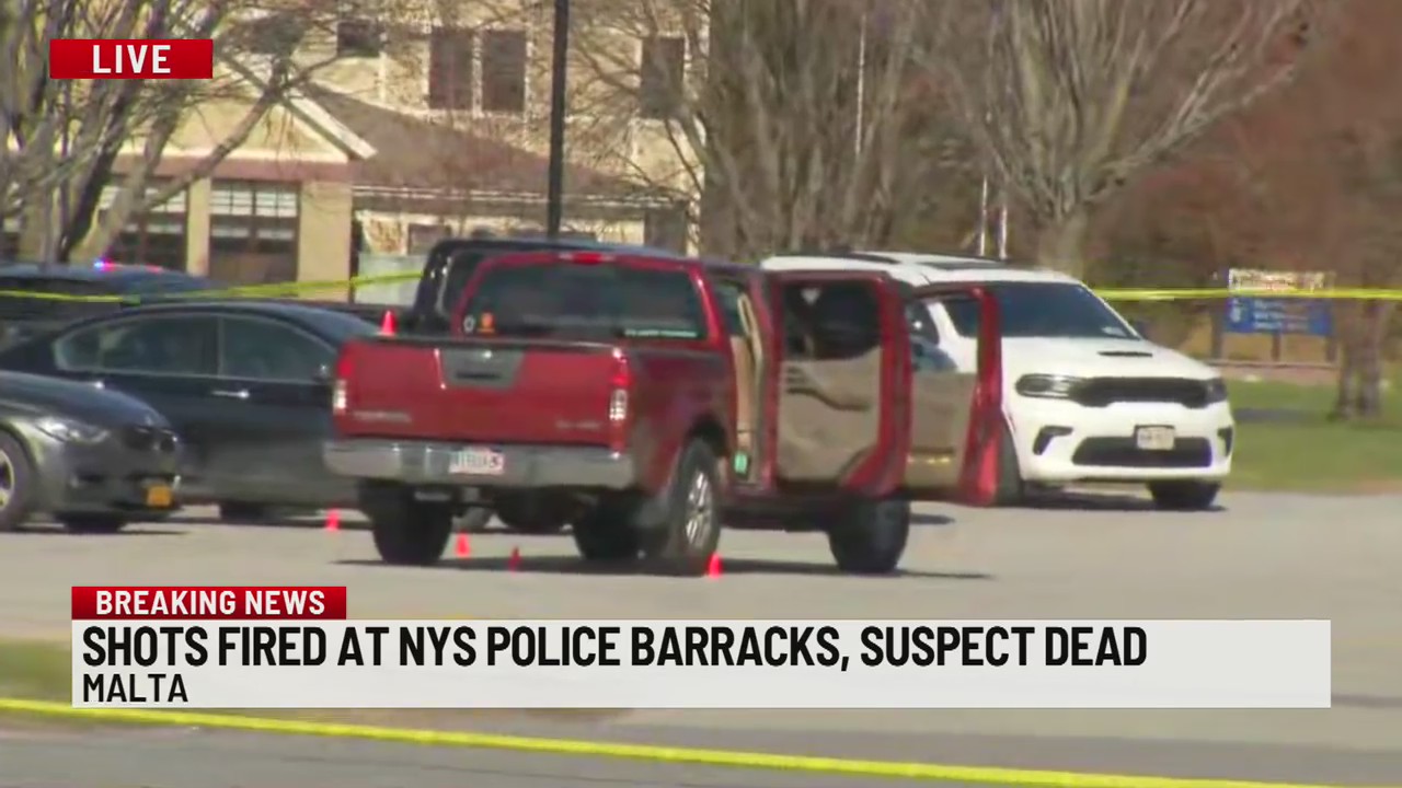 Shots fired at NYS Police barracks, suspect dead – NEWS10 ABC