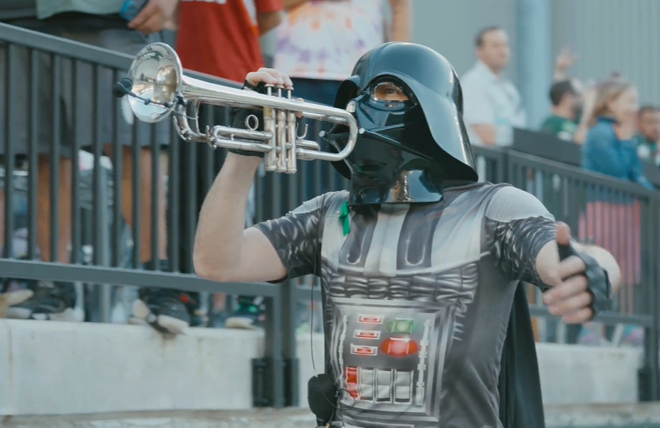 Unipiper hits high note in Timbers national anthem redo – KOIN.com