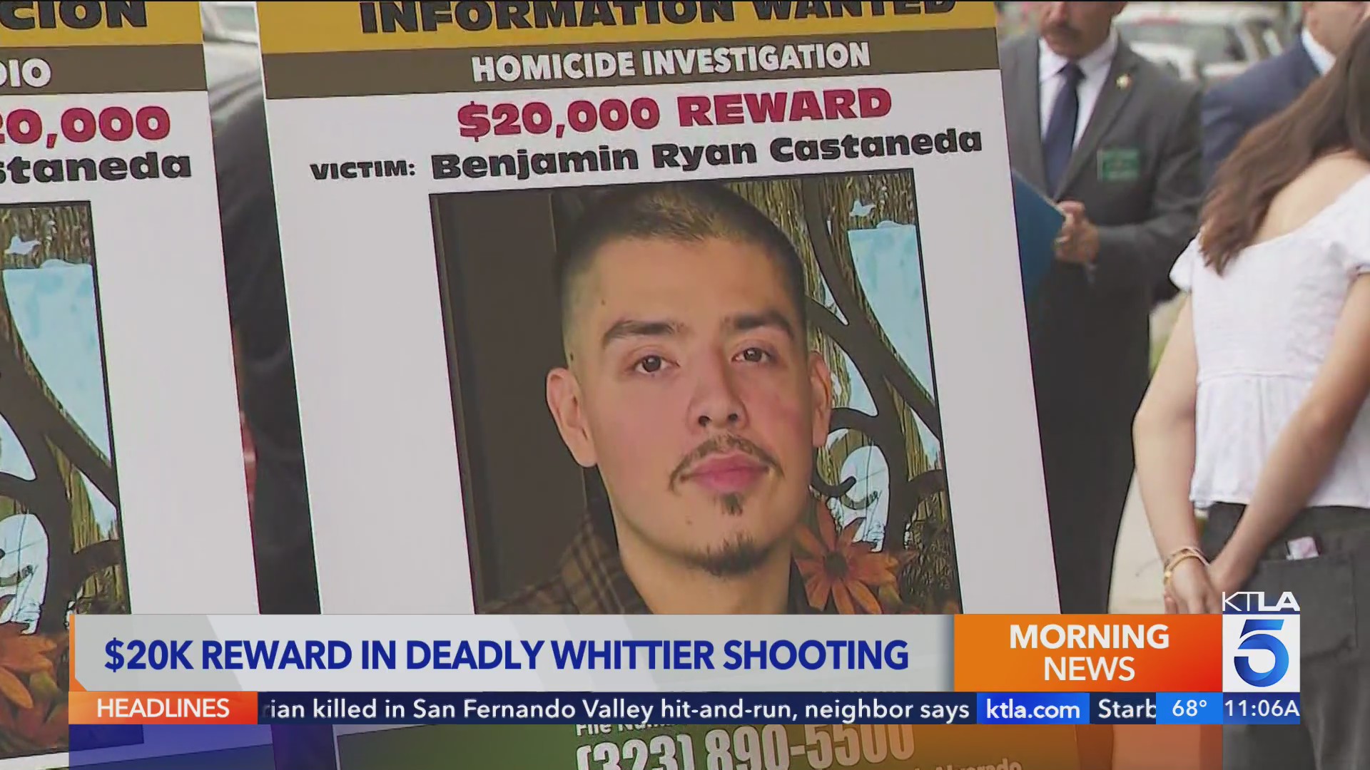 $20K reward in deadly Whittier area shooting – KTLA
