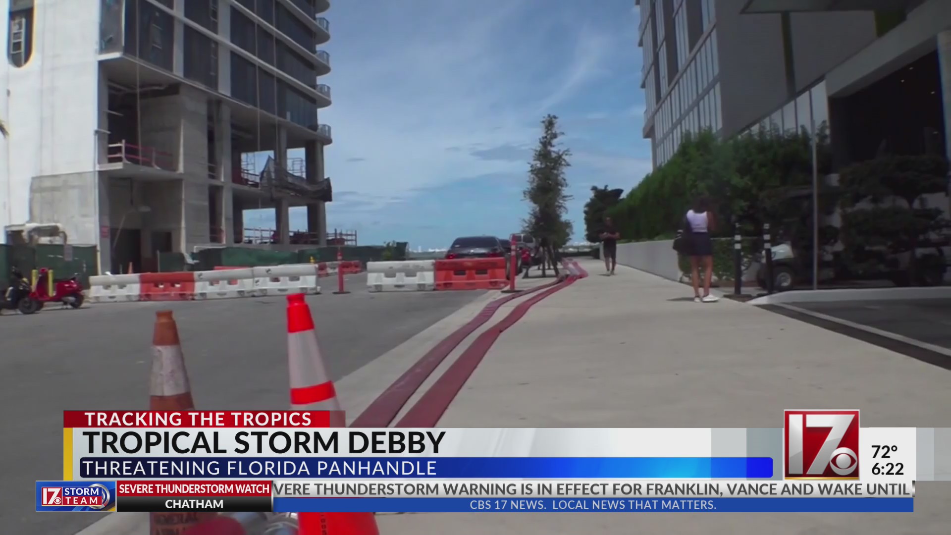 Tropical Storm Debby forms, expected to become hurricane – CBS17.com
