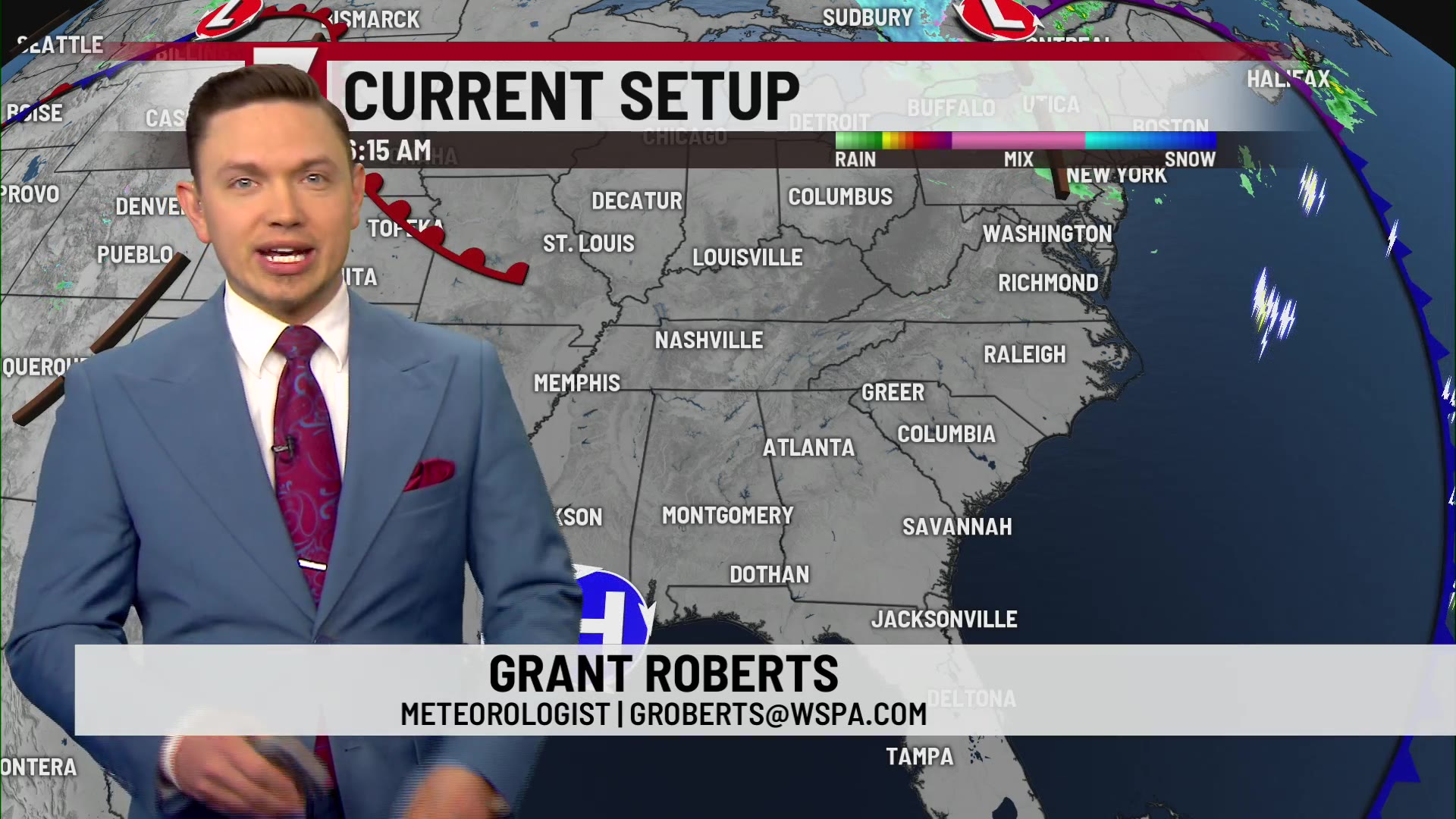 Saturday Forecast – WSPA 7NEWS