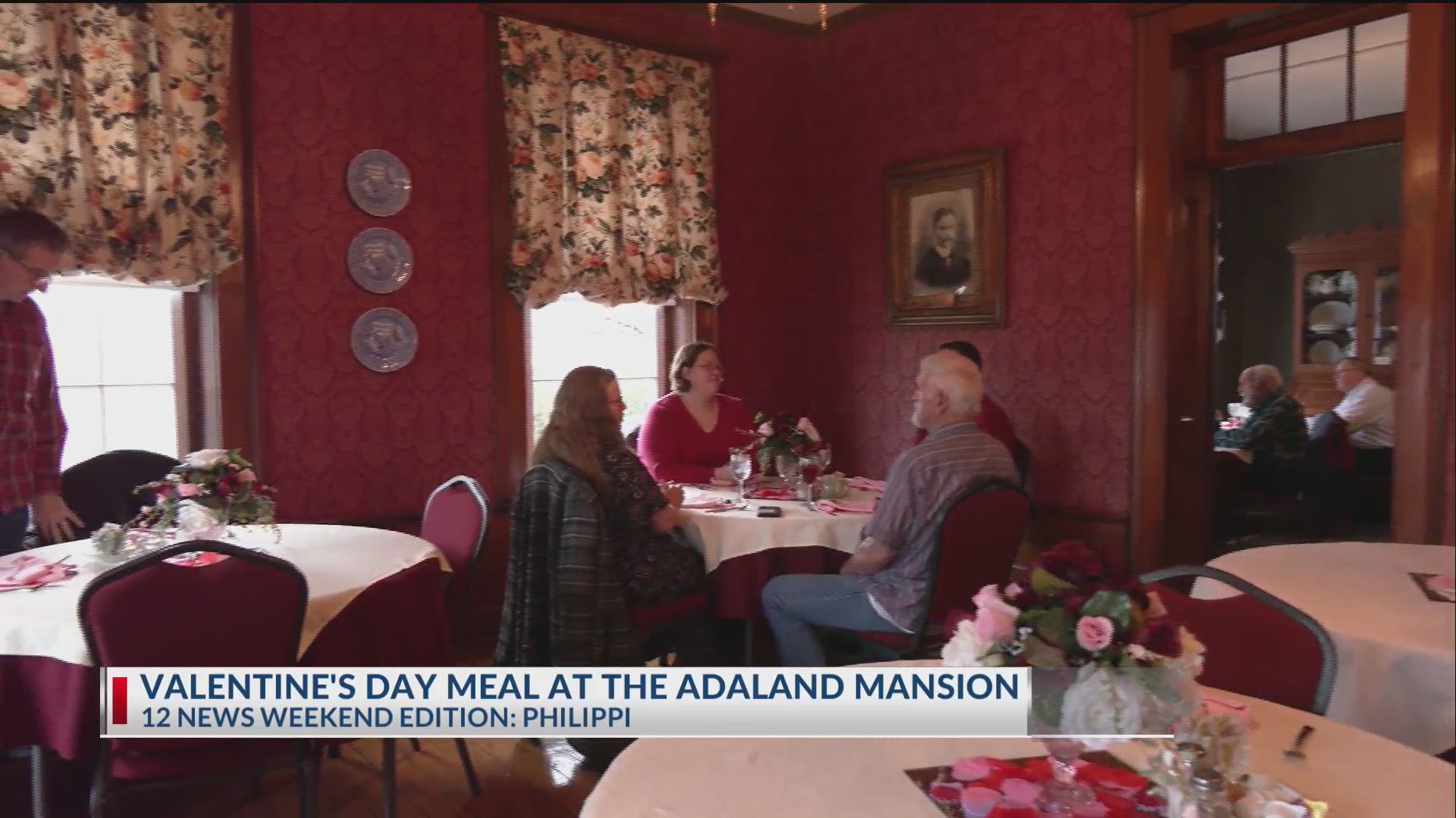 Diners enjoy Valentine’s Day Dinner at Adaland Mansion – WBOY.com