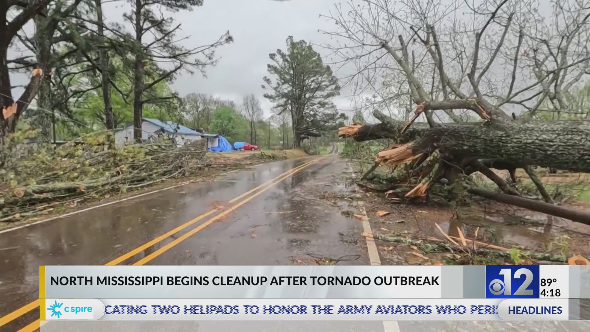 MEMA, North Mississippi counties assess severe weather damage – WJTV