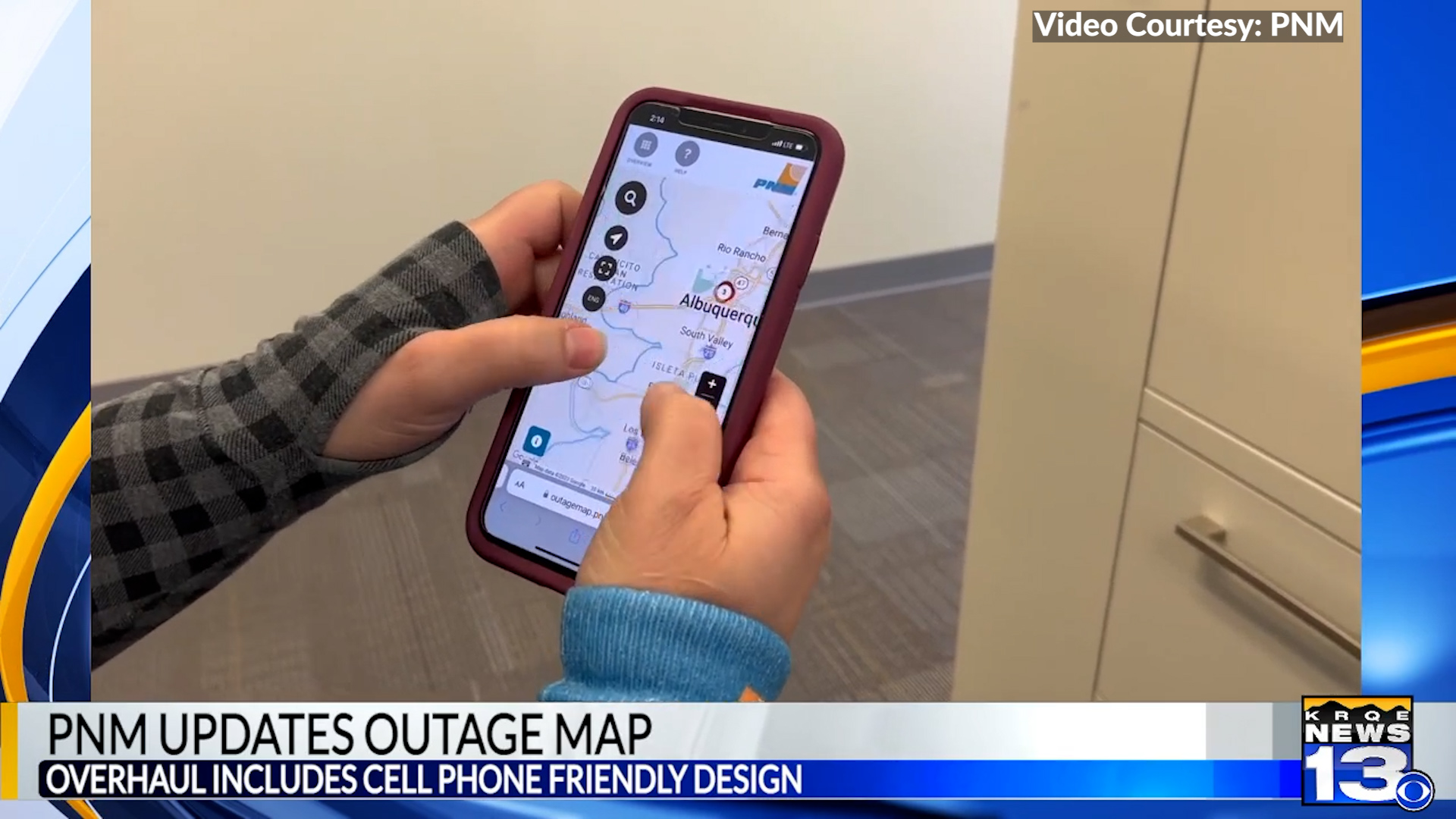 PNM overhauls outage map with more details, new features – KRQE NEWS 13 ...