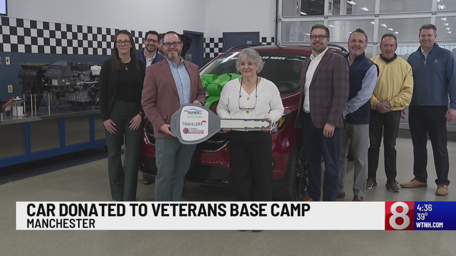Veterans Base Camp gets new vehicle – WTNH.com