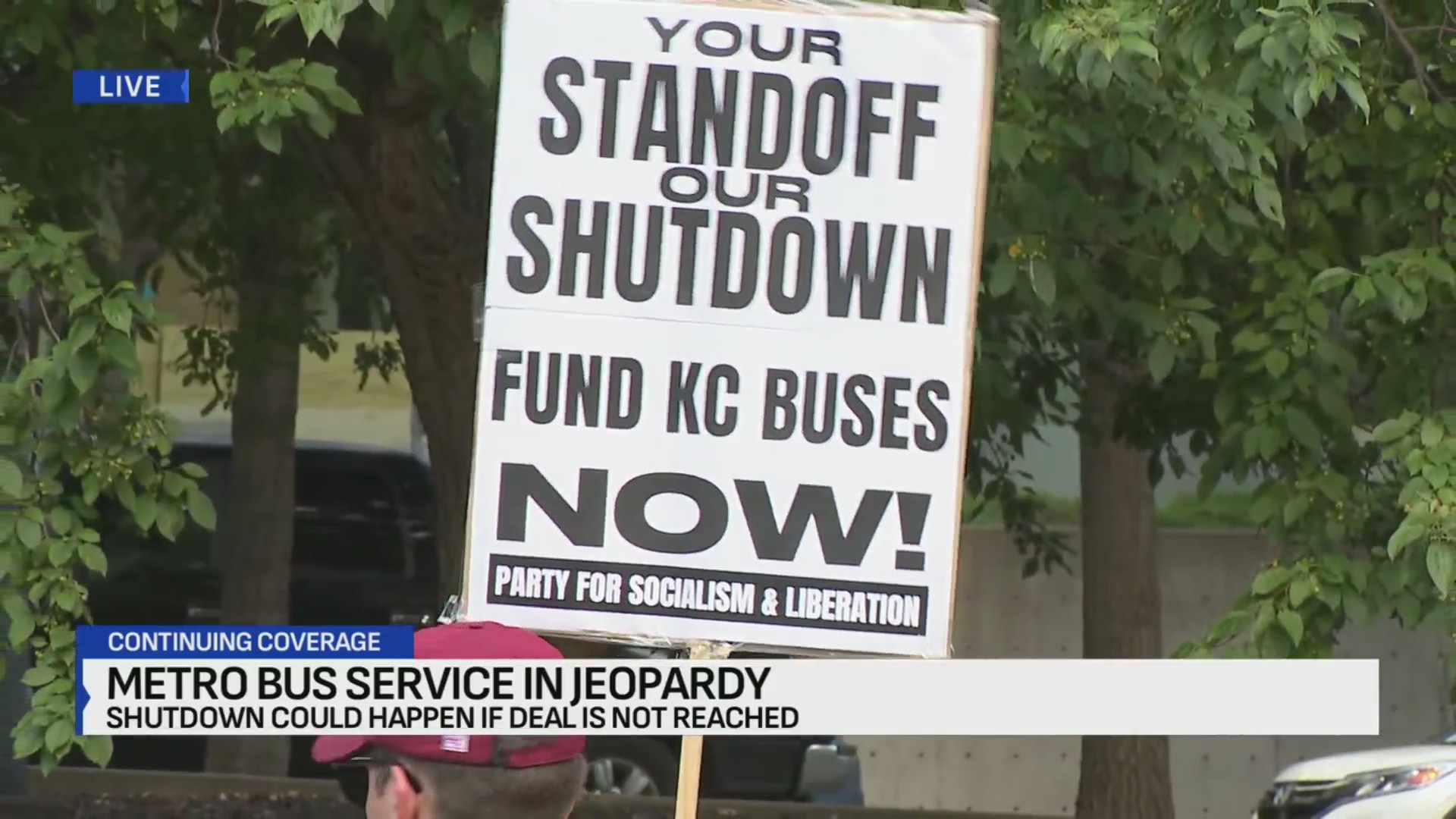 Protesters rally as KC bus shutdown looms: Will a deal be reached in ...