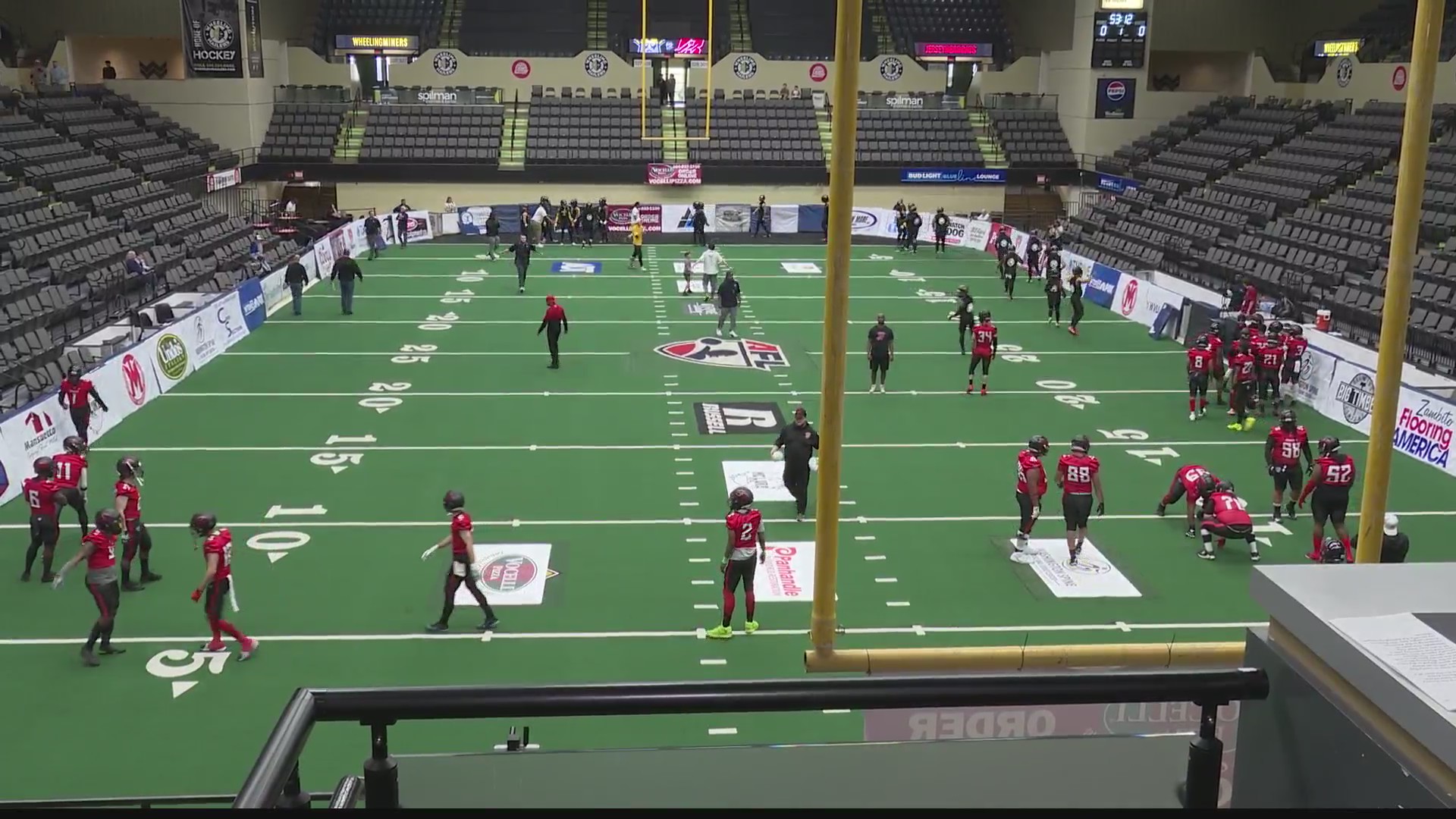 Wheeling Miners football team make their debut at WesBanco Arena – WTRF