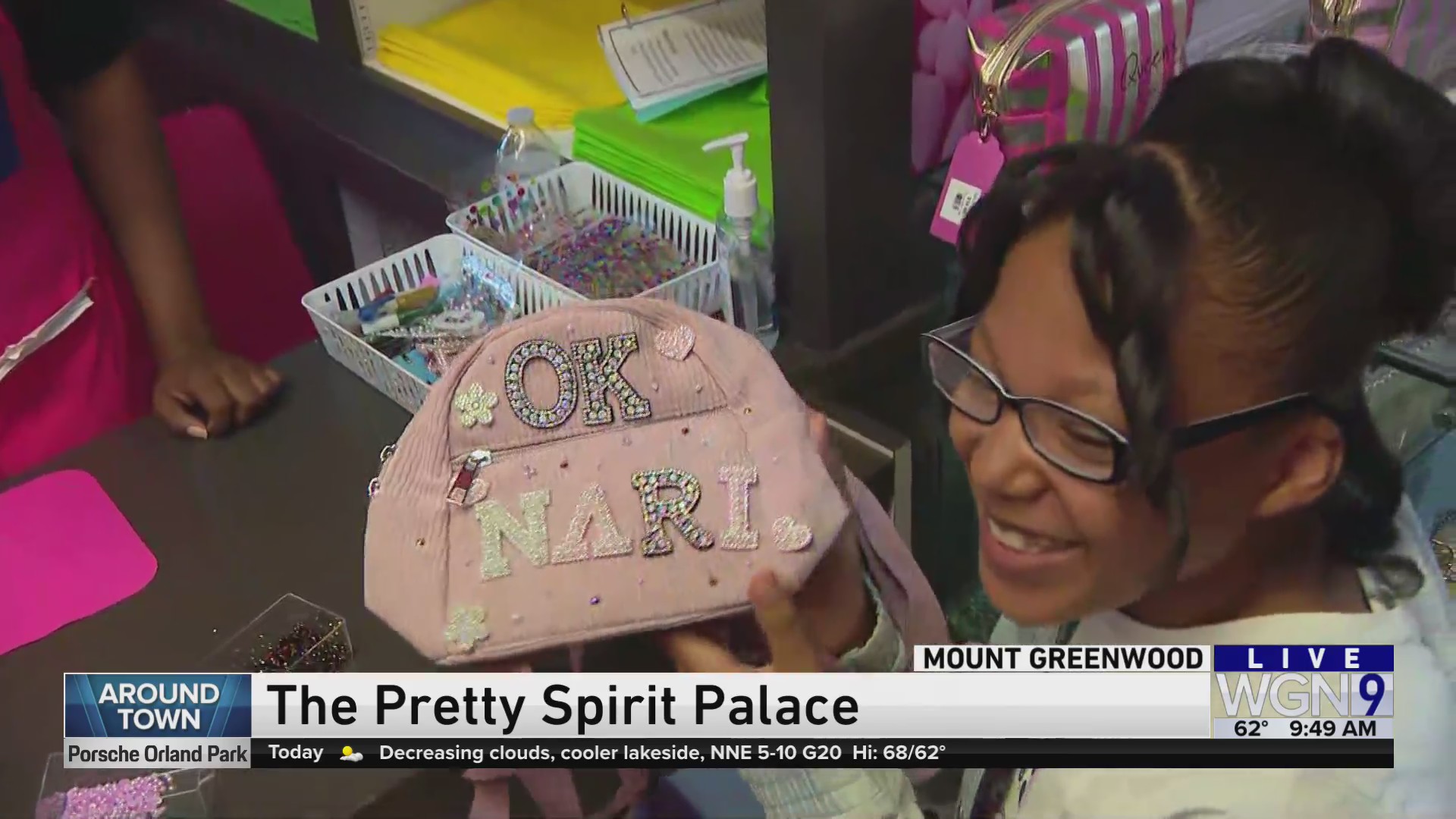 Around Town – The Pretty Spirit Palace – WGN-TV