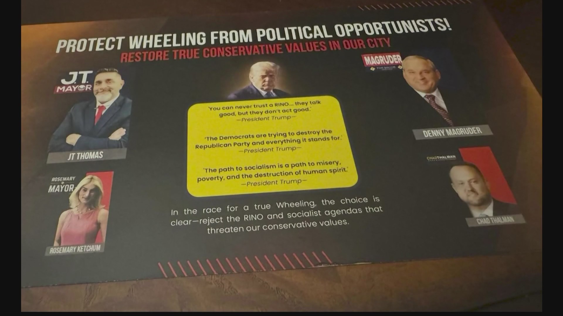 Charges filed in 2024 West Virginia mayoral race mailer case – WTRF