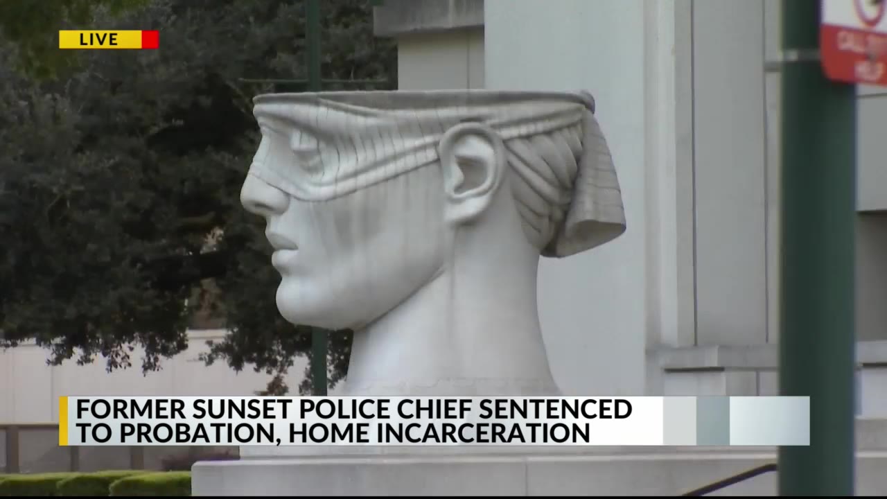 Former Sunset police chief sentenced to probation, home incarceration ...