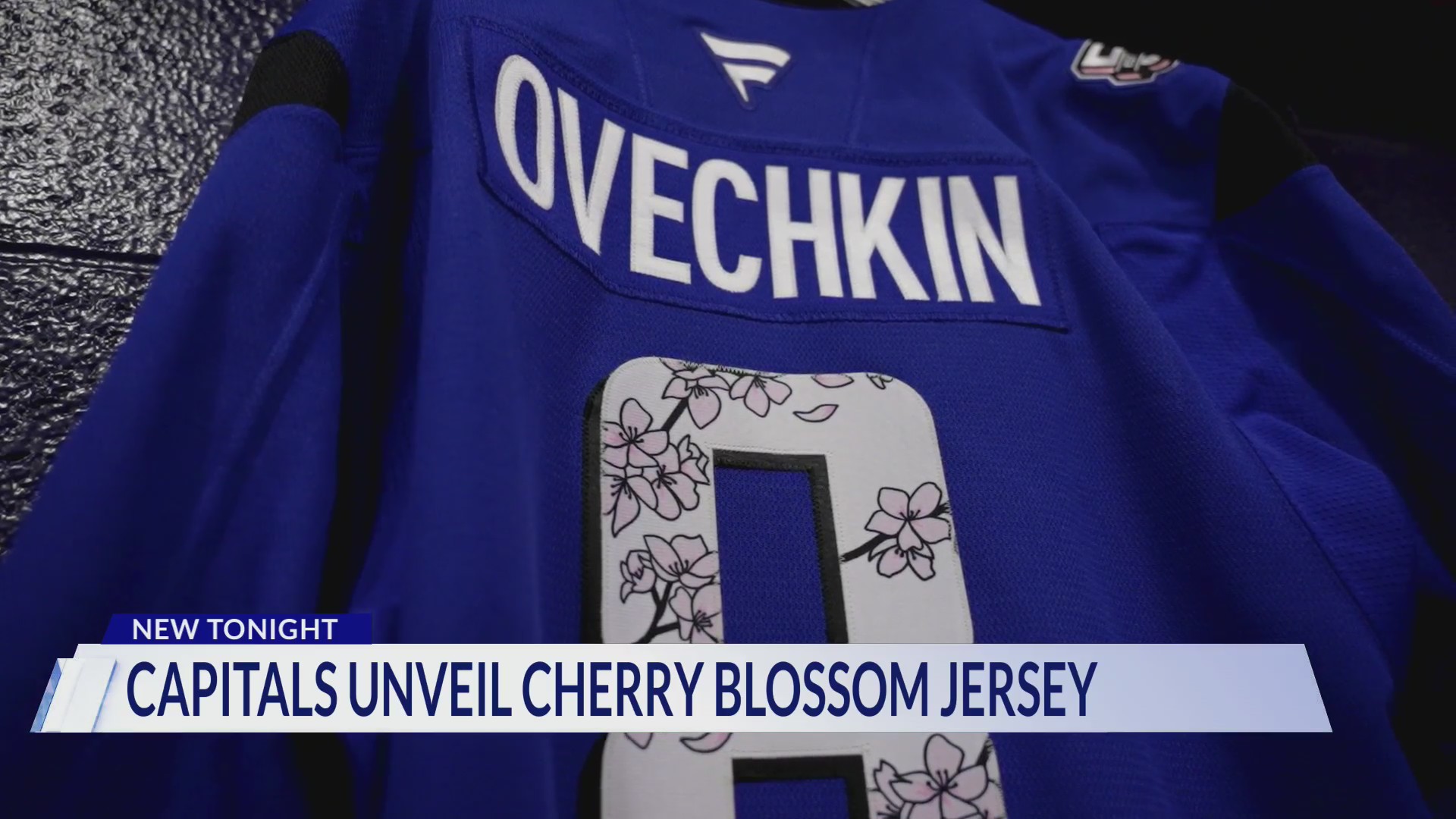 Washington Capitals unveil 50th anniversary cherry blossom jerseys ...