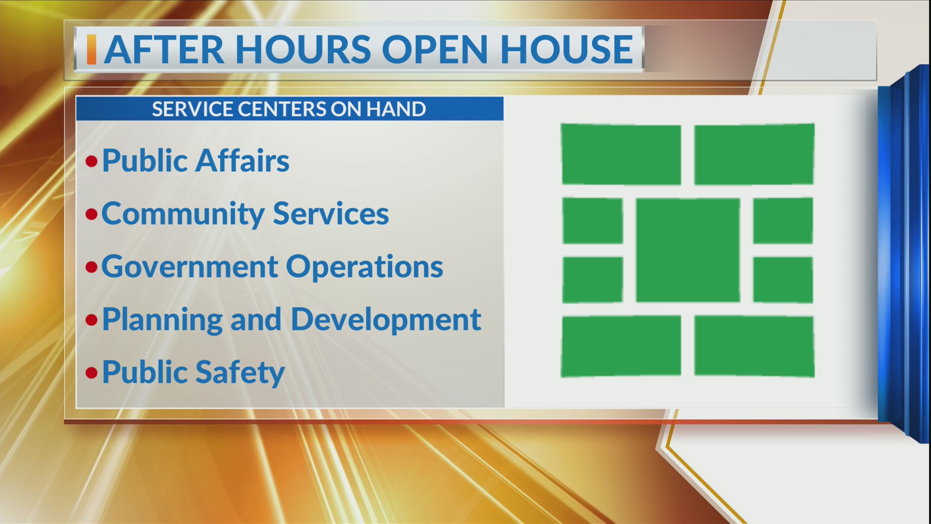 City to host first-ever “after-hours” open house. – WSAV-TV
