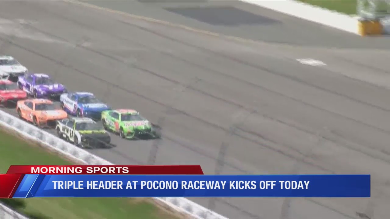Triple header at Pocono Raceway kicks off today – WFXRtv