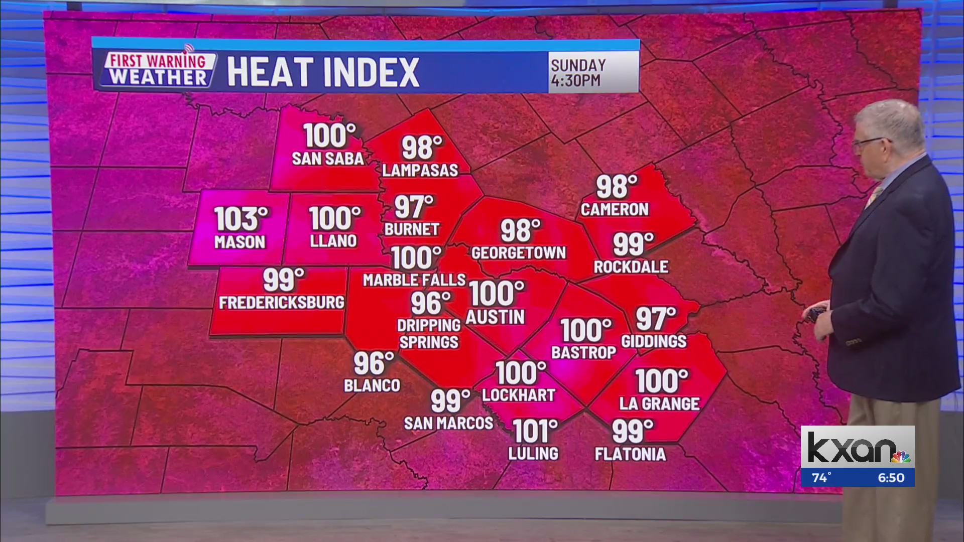 KXAN Sunday Morning First Warning Weather Forecast – KXAN Austin