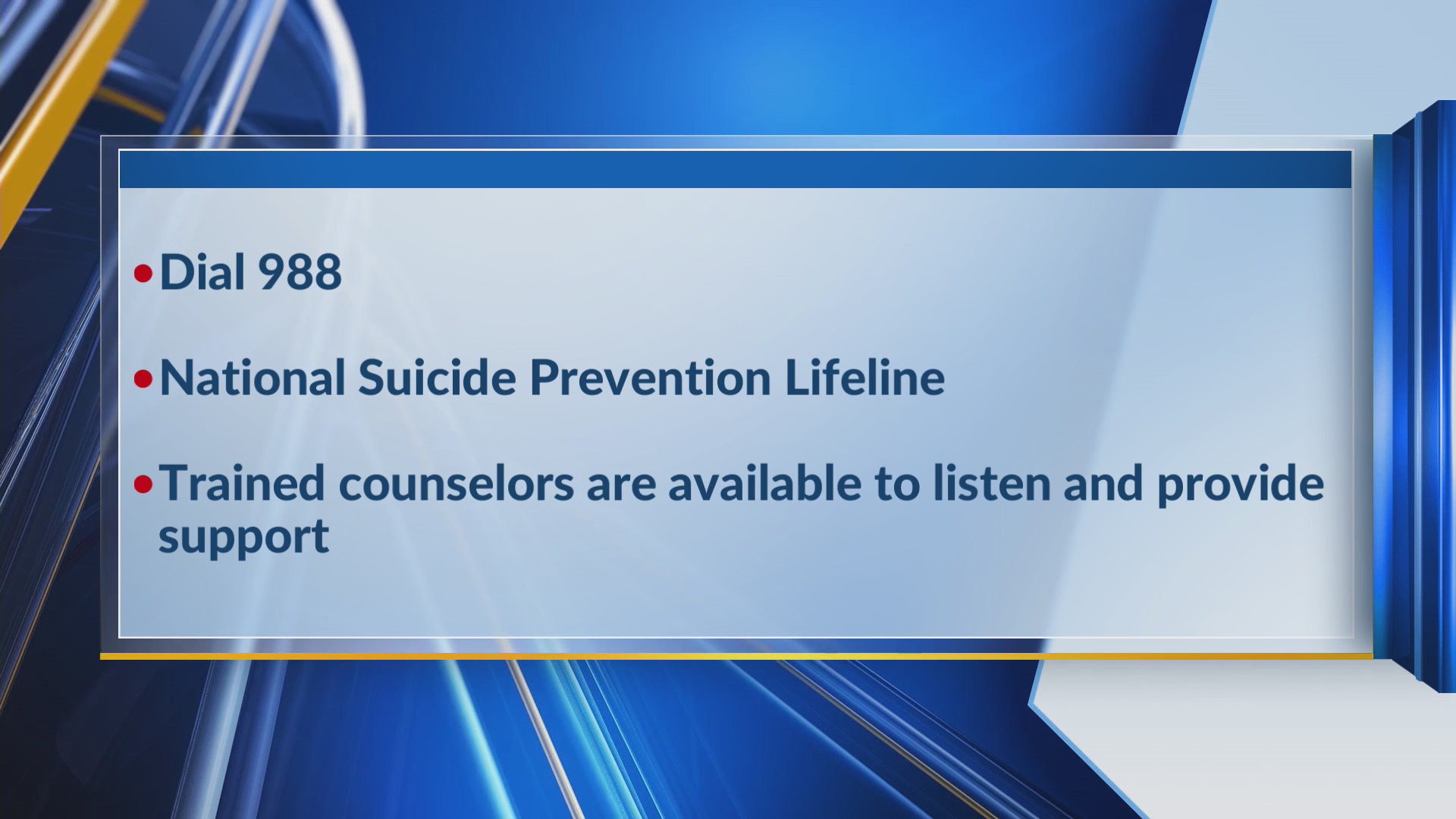 Local center provides resources for those dealing with suicidal ...
