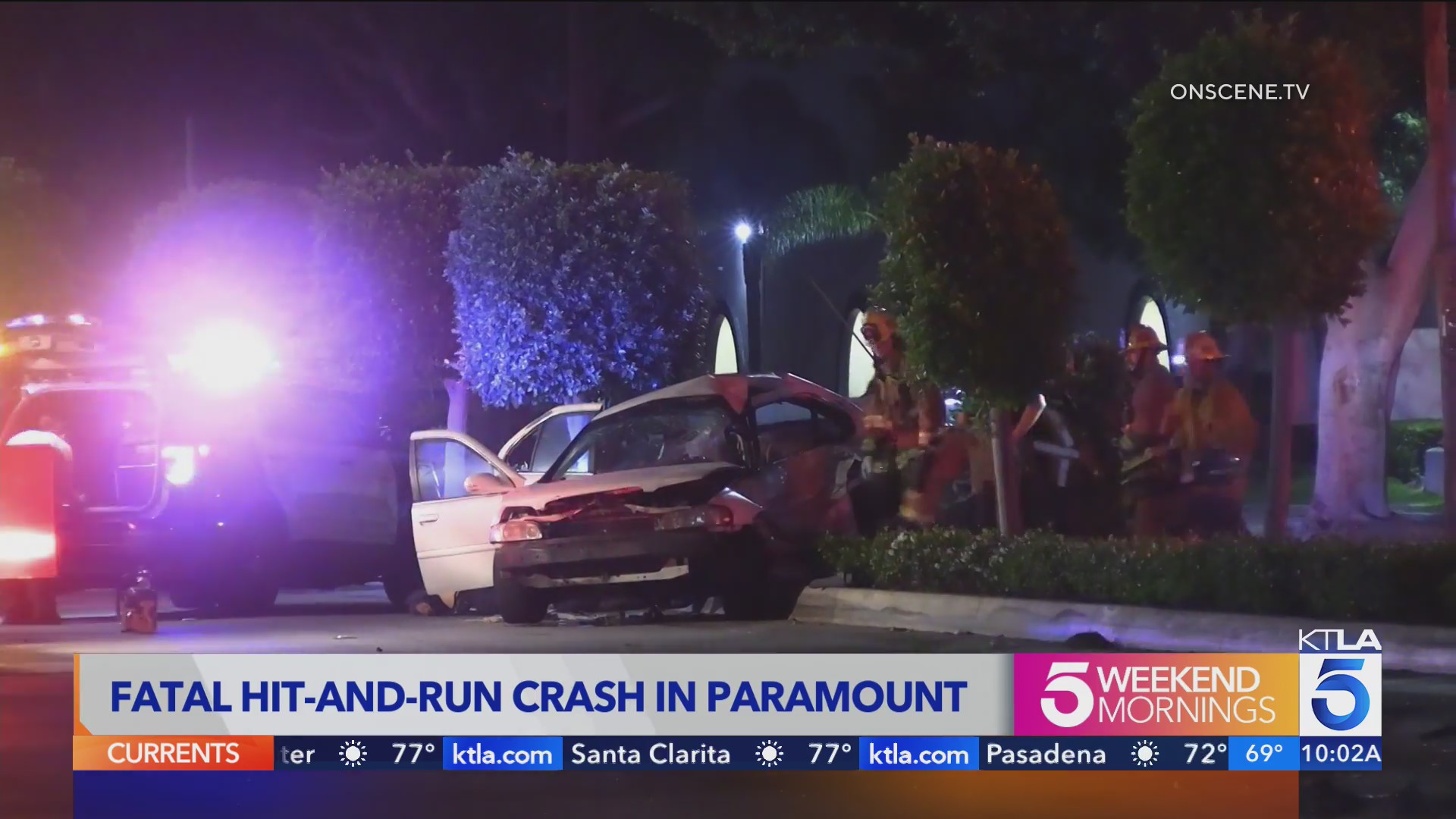 Early morning hit-and-run leaves person dead in Paramount – KTLA