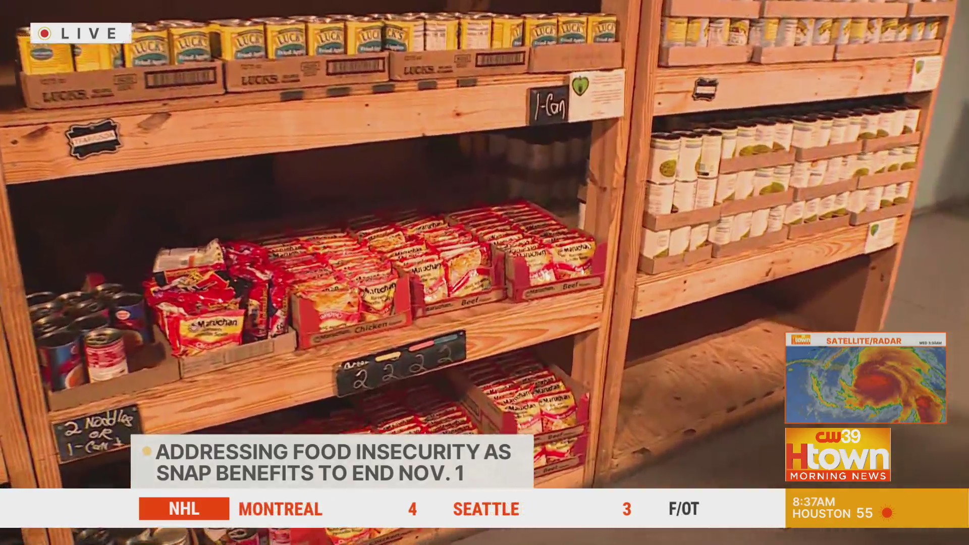 Addressing Food Insecurity as SNAP benefits come to an end | CW39’s ...