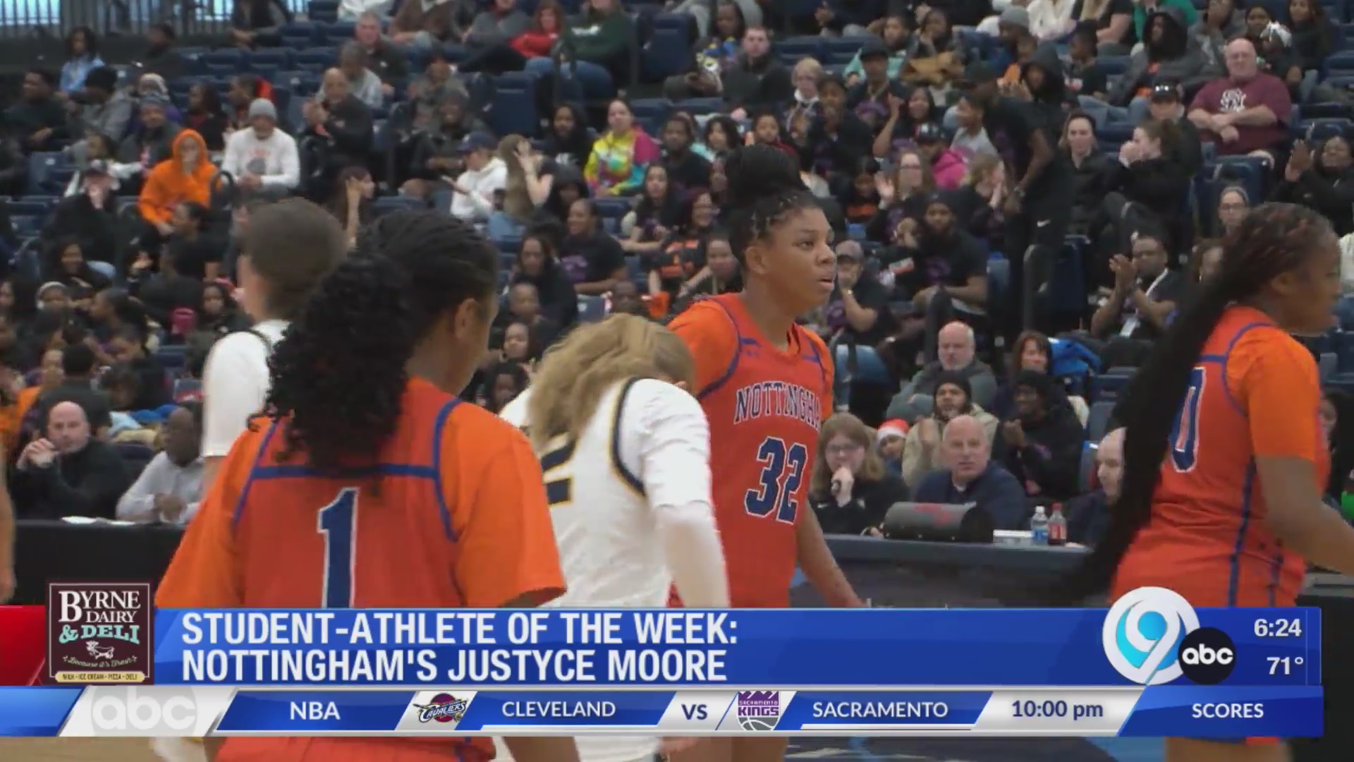 Student-Athlete of the Week: Nottingham’s Justyce Moore – WSYR