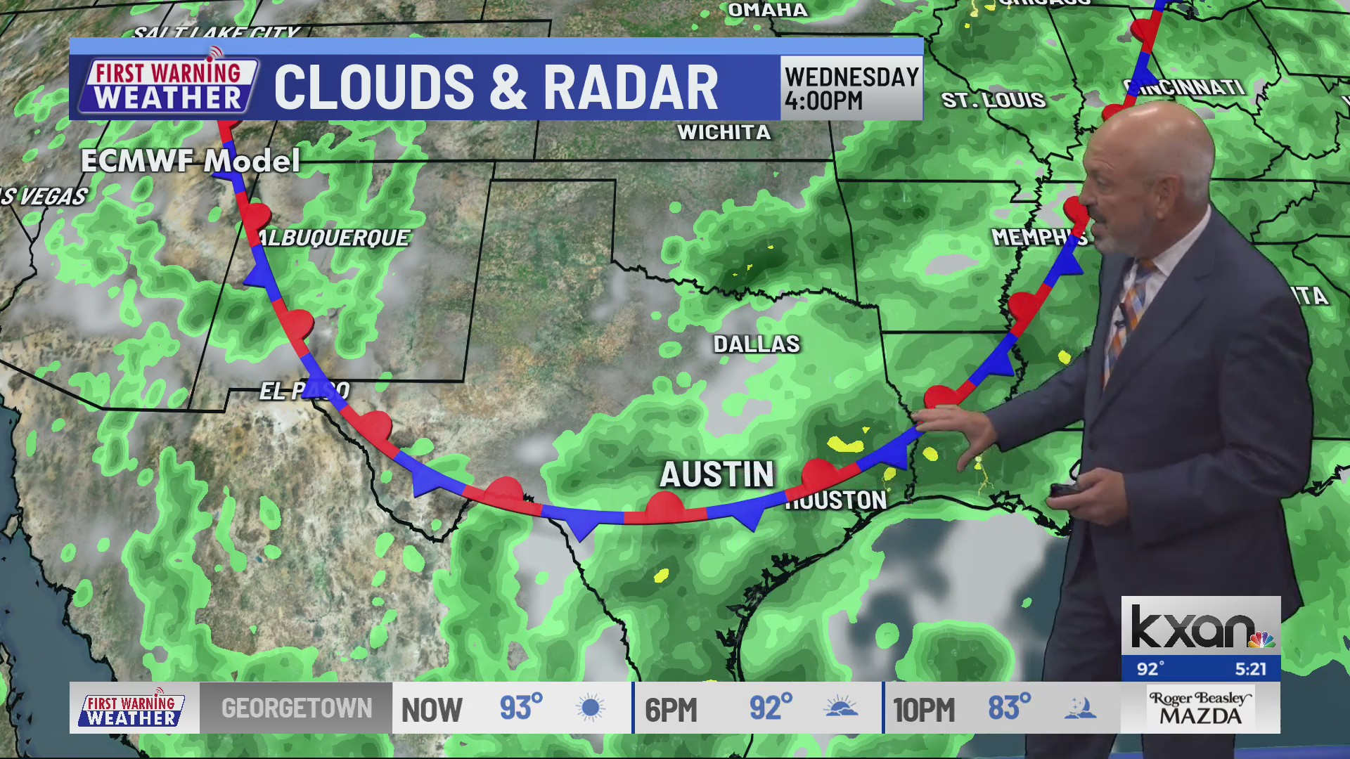 First Warning Weather with Jim Spencer – KXAN Austin