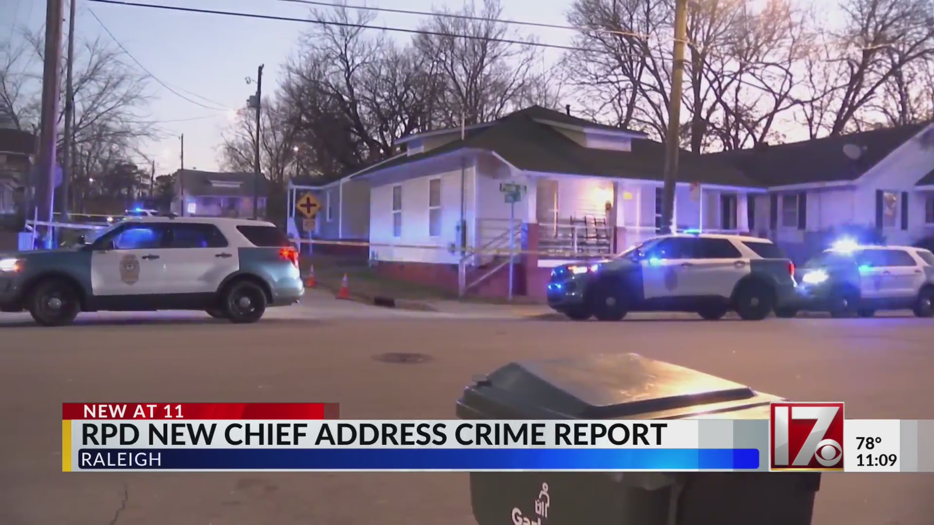 Raleigh police chief addresses new crime report – CBS17.com