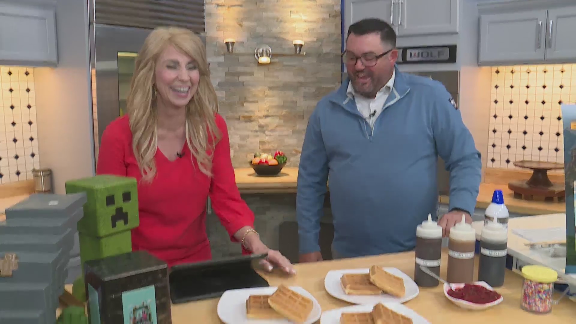 Minecraft and Waffles Brunch – FOX 2