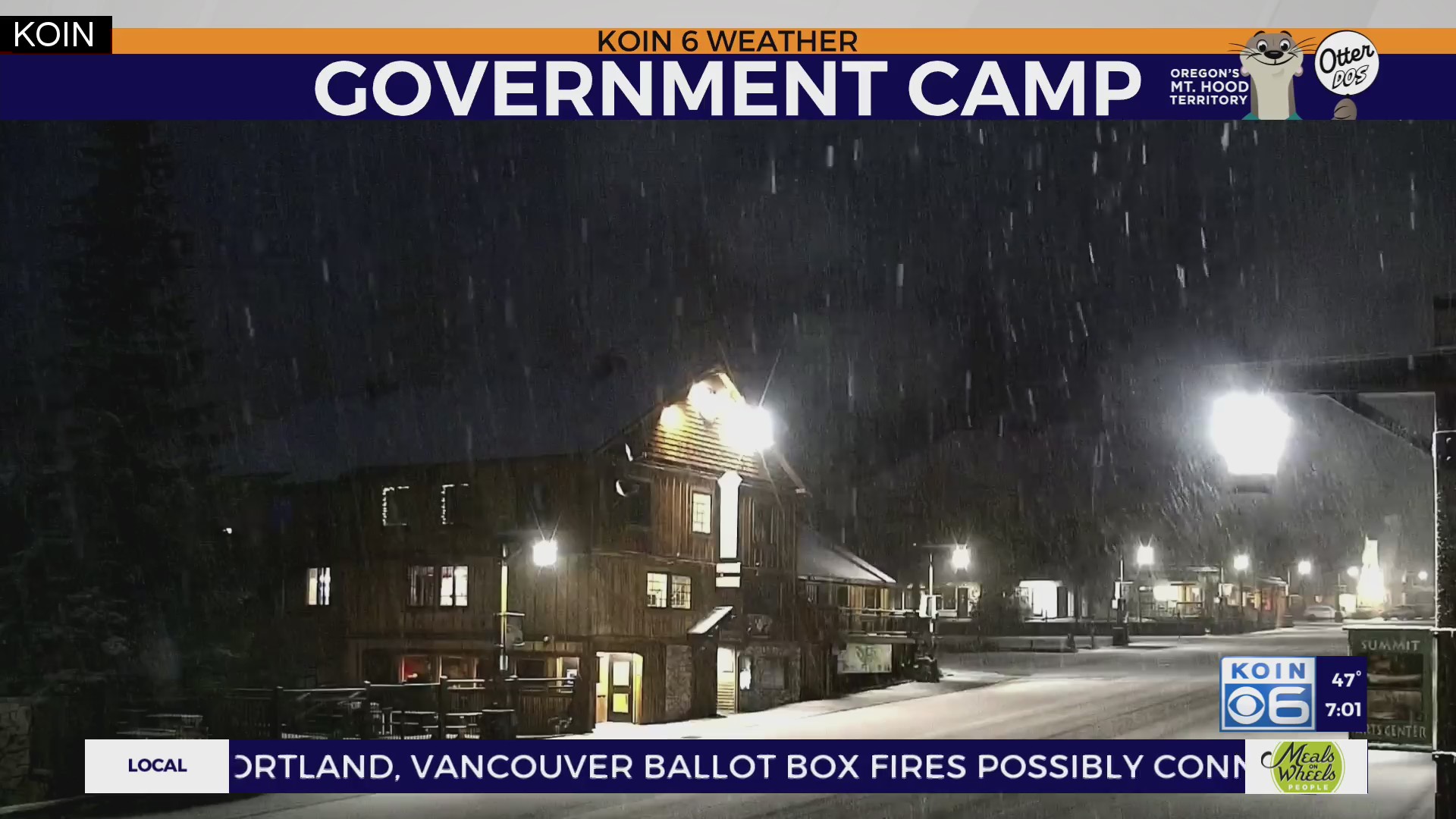 Snow @ Gov’t Camp weather camp – KOIN.com